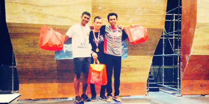 Indian climber Sandeep Maity wins silver at Rockmaster 2014 – The Outdoor Journal